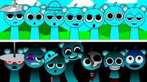 incredibox Sprunki невероятный бокс Спрунки, фаза 4, Но все на НЕБЕСАХ