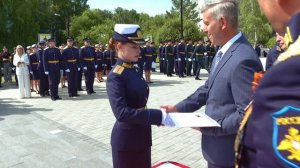 Алексей Додатко посетил выпуск курсантов Военно учебного центра СФУ