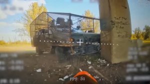 Донбасс. FPV-расчет Центра «Рубикон» уничтожил украинский бронеавтомобиль «Новатор»