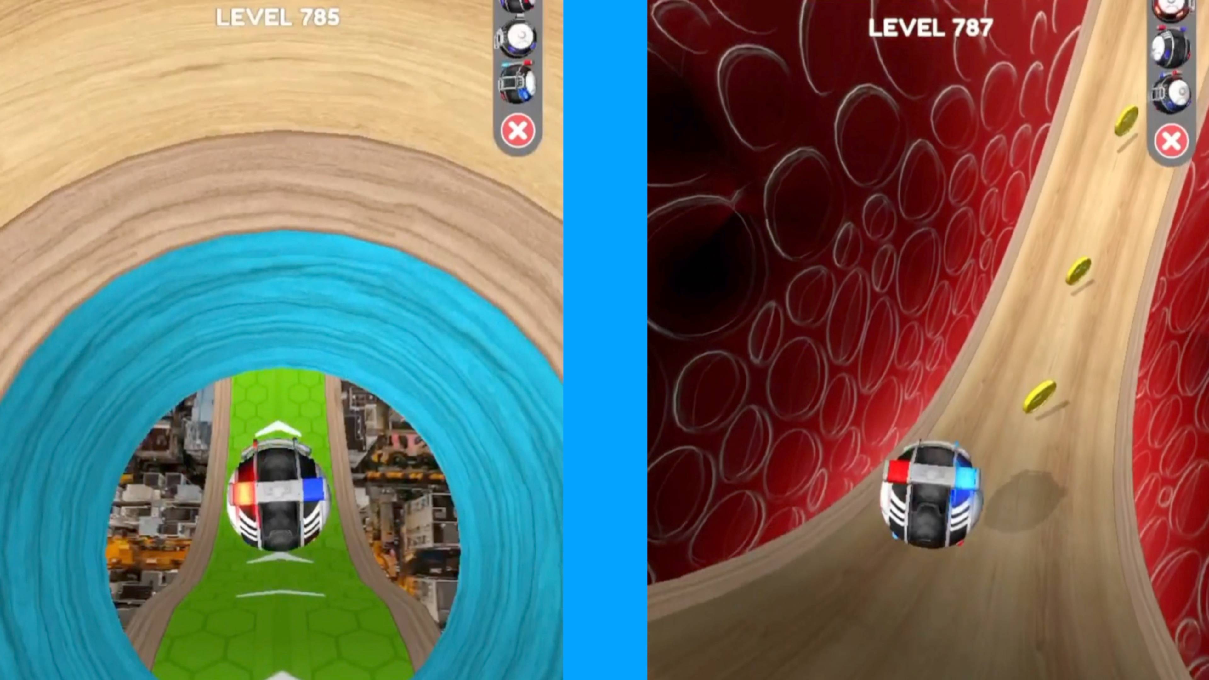 Going balls All Levels Gameplay IOS Android Going Balls level 785 to 788 Race Banana frenzy