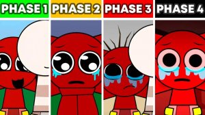 Младенцы из Incredibox прыгают снова, но паразитируют Фаза 1 ПРОТИВ фазы 2 ПРОТИВ фазы 3