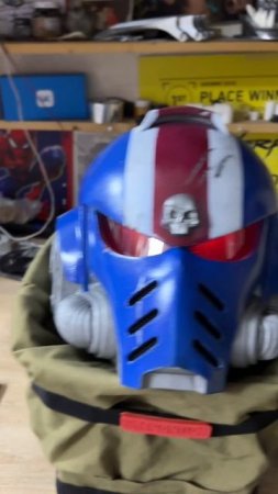 Шлем Space Marine 2 DIY #shorts