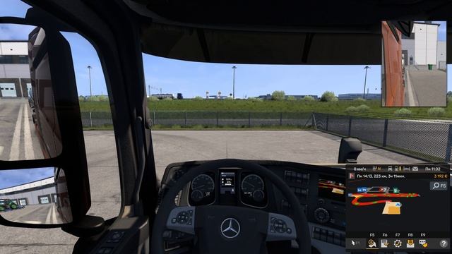 Euro Truck Simulator 2 Начало империи по грузоперевозкам.# 1