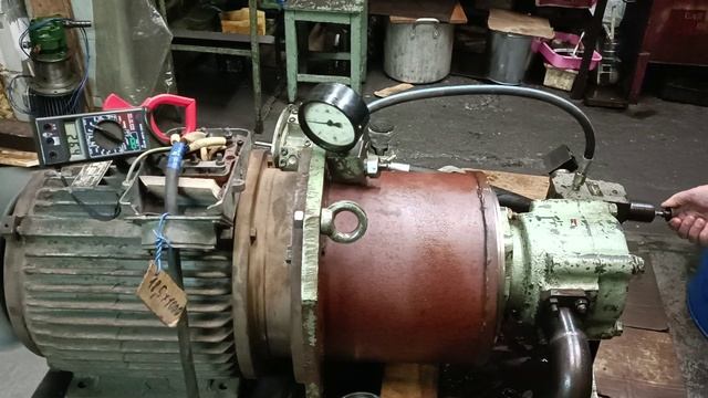 Насос Г12-26АМ (6,3 МПа, 200 л/мин), пластинчатый однопоточный