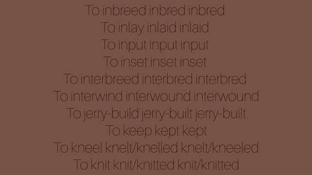 Неправильные Глаголы Часть 10 Irregular Verbs Part 10