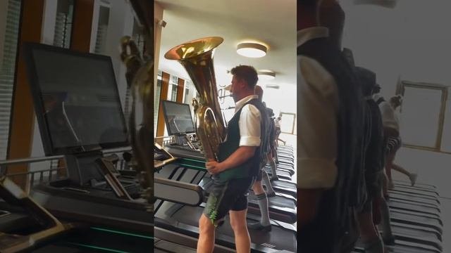 Музыканты тоже тренируются!