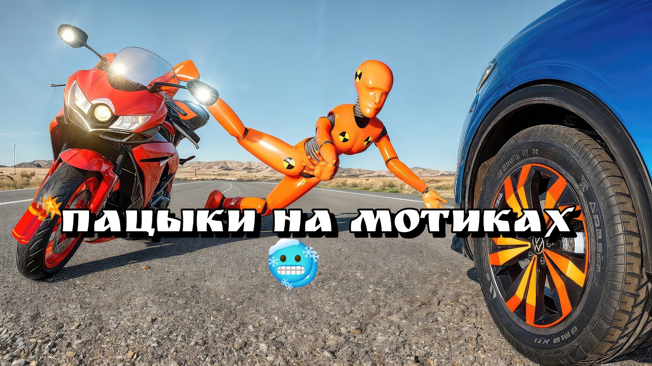 🏍️Ямаха об фуру тарараха🔥 Подборка мотоциклетных аварий в Бимке🏍️🔥 BeamNG.Drive