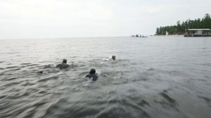 Сотрудники Росгвардии Приморского края заняли призовое место  в соревнованиях среди водолазов.