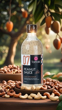 Ореховый соус Tamaki 🥜 — вкус, который влюбляет!
