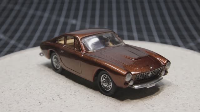 Matchbox #75B Ferrari Berlinett после реставрации.