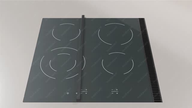 Видео с анимацией - варочная панель
