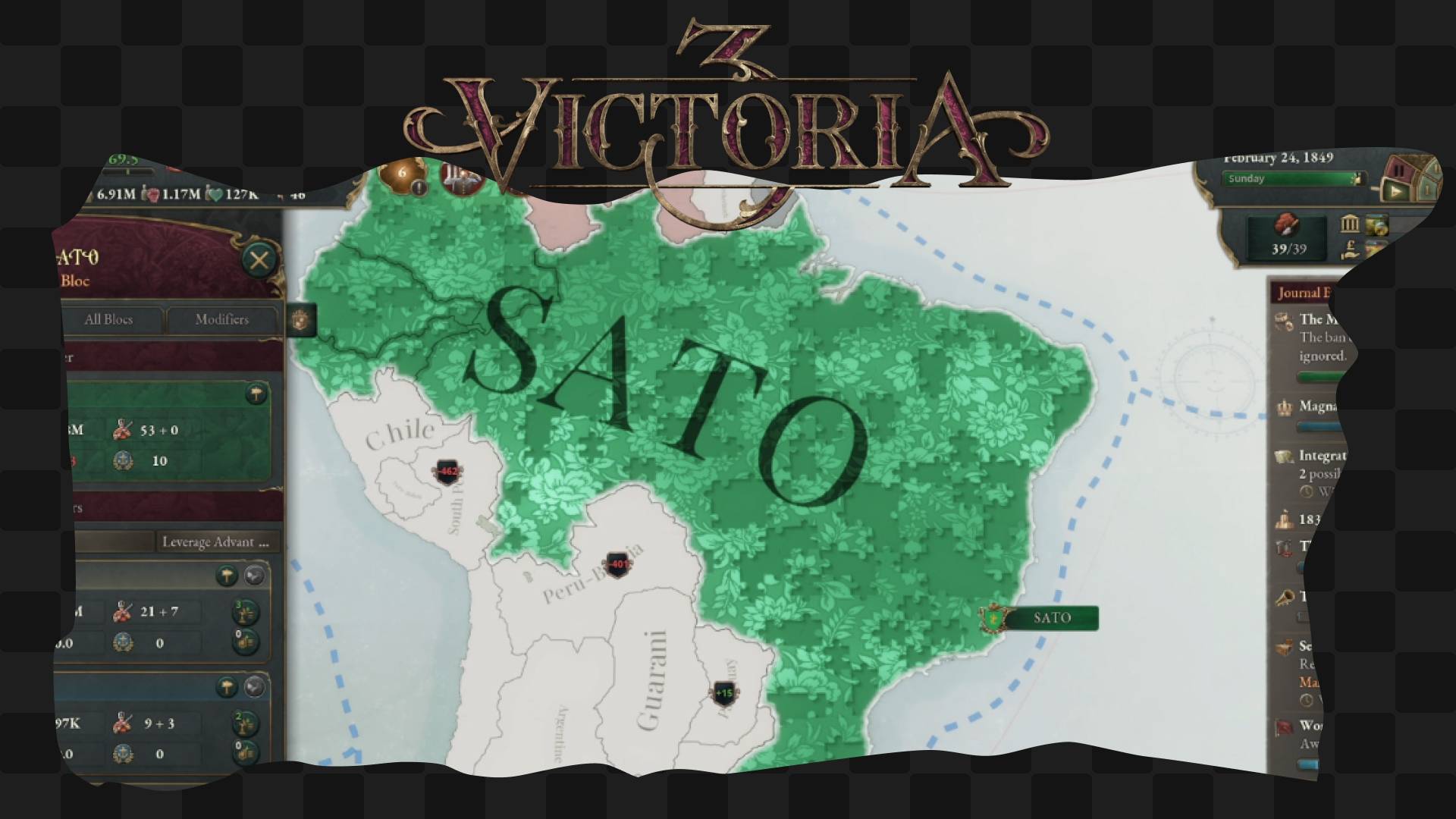Victoria 3 / Бразильский гамбит / 1-1