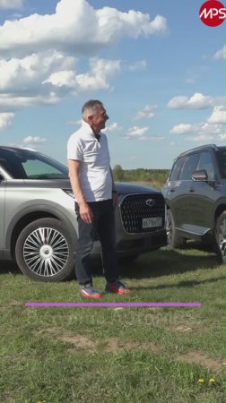 Chery Tiggo 9 против GAC GS8 в большом тесте: автомат и полный привод, на бездорожье тоже решают?