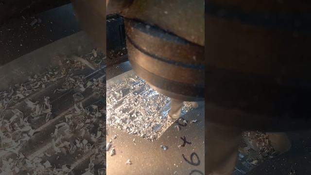 Фрезеровка углублений фланца (часть 2)