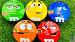 [АСМР] 5 Оригинальных M&M'S баночек с сюрпризом