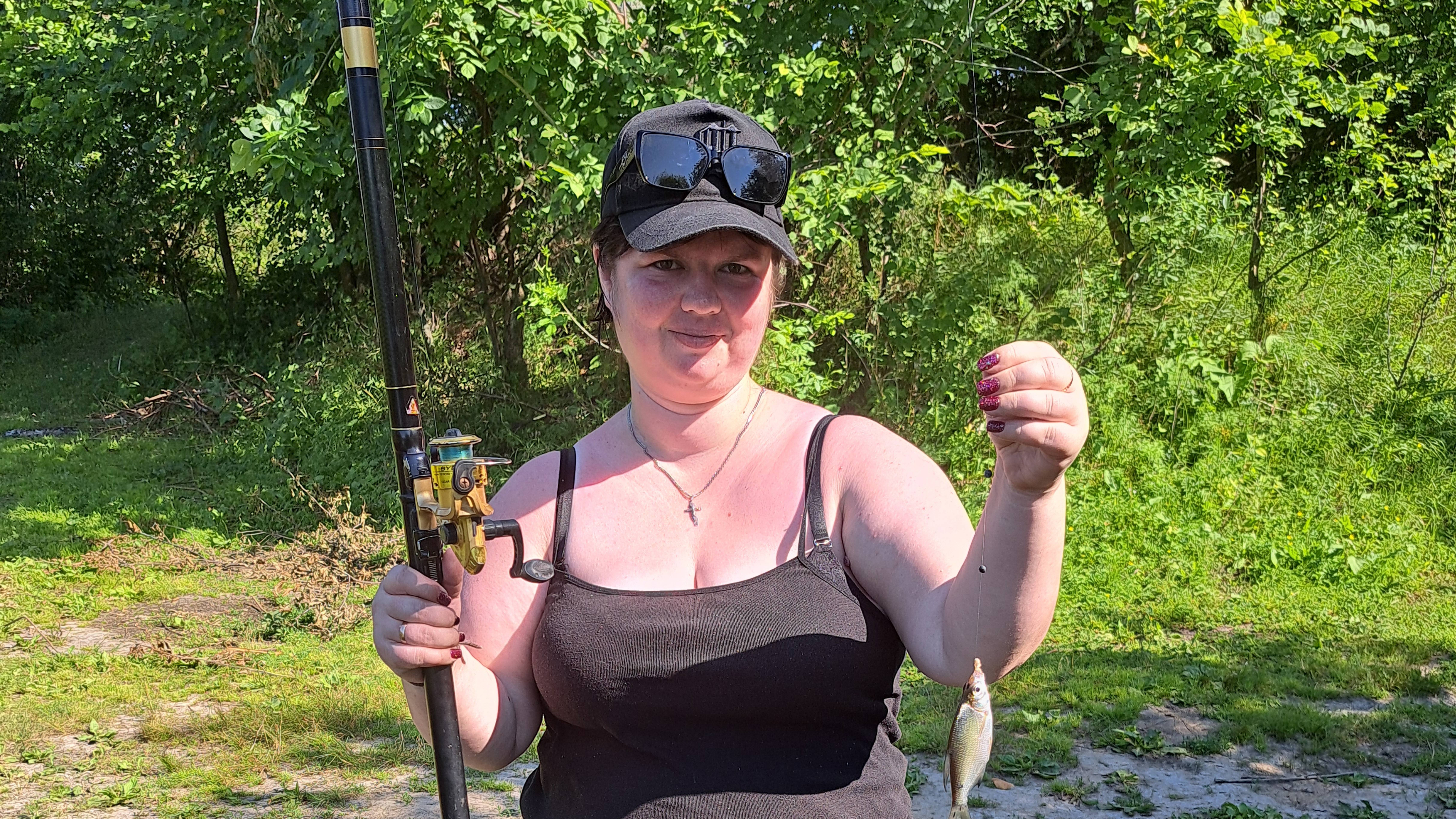 Отдых на природе . Рыбалка . Трудно найти место , не зная мест