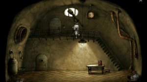 Часть 35 Прохождение игры Machinarium от Bak2ser Забираем пистолет из сейфа, идем наружу