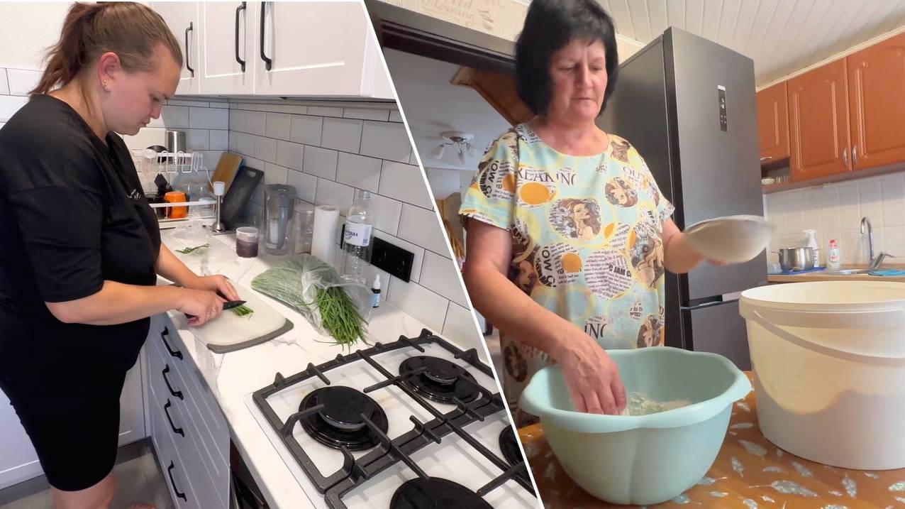 Шиндяевы: Делаем вареники с мамой