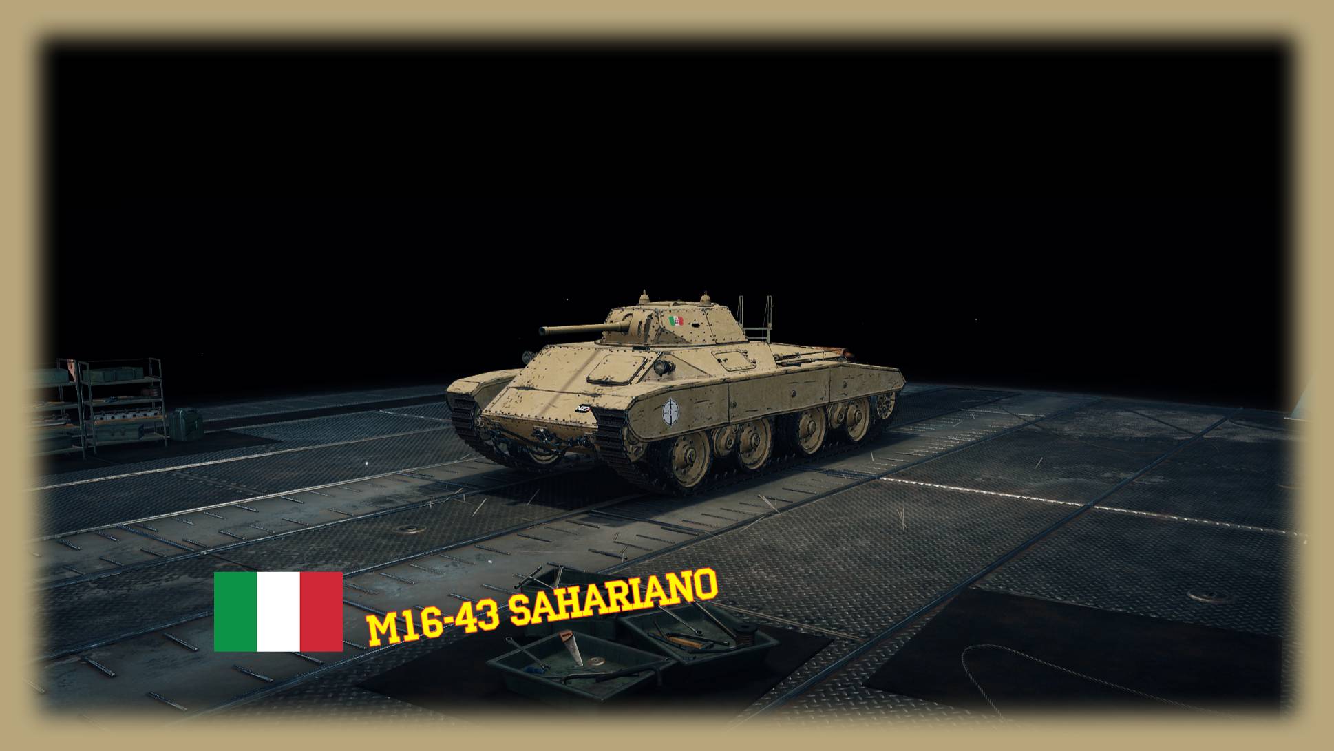 M16-43 Sahariano Мир танков
опыт 1189