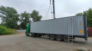 Отгрузка 40 футов рефконтейнеров для хранения продуктов питания