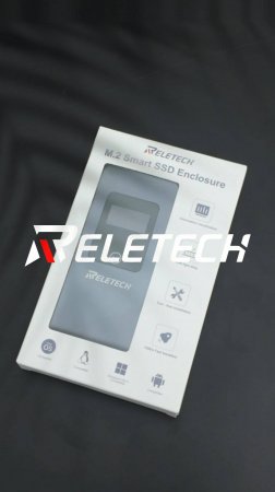 Встречайте Reletech WAVE III—элегантный корпус для SSD-накопителей M.2, созданный для скорости и с