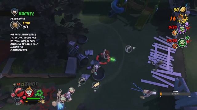 All Zombies Must Die! FULL HD - Стрим 3 Полное прохождение на английском языке