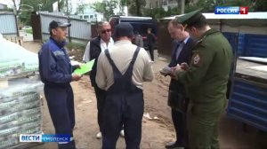 В Смоленске военные следователи СК России совместно с полицией наведались на одну из строек