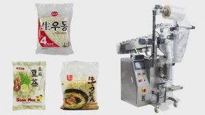 Вертикальная упаковочная машина для влажного сырья и жидких продуктов в нестандартную упаковку