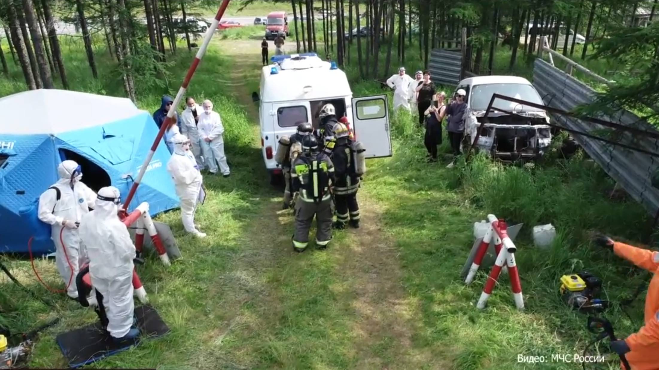 В Магадане провели масштабные учения по ликвидации очага птичьего гриппа