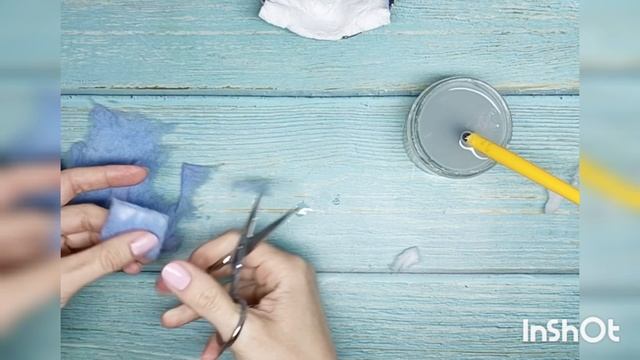 МК по созданию шара из композиции "Жду сказку на ночь", часть 2.