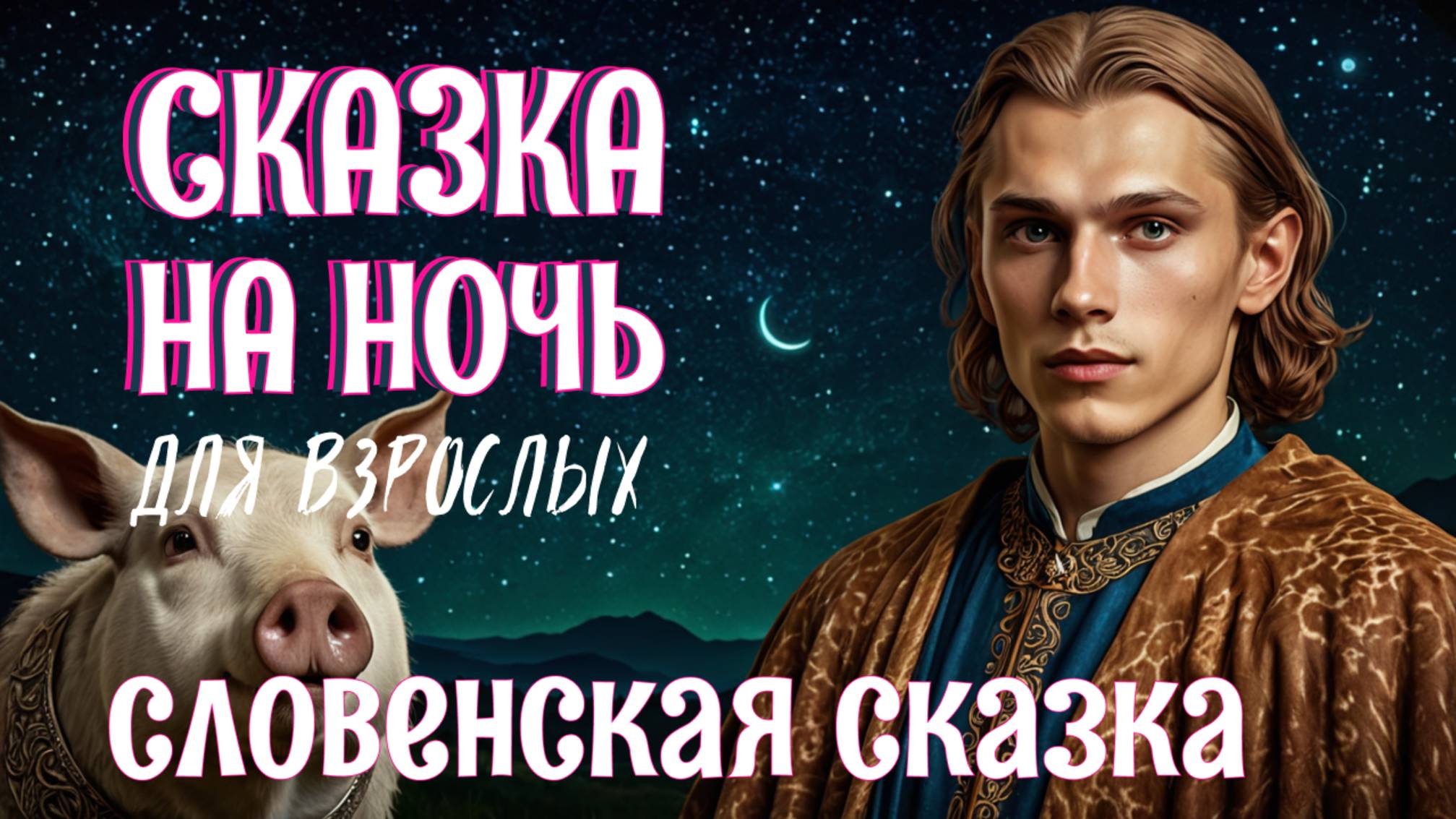 Сказка на ночь у камина "Граф-боров" ✨ Словенская сказка для взрослых ✨ Женский голос для сна