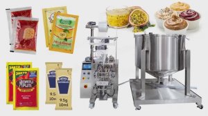 Упаковочная машина для розлив жидких и вязких продуктов в пакеты с герметичной упаковкой
