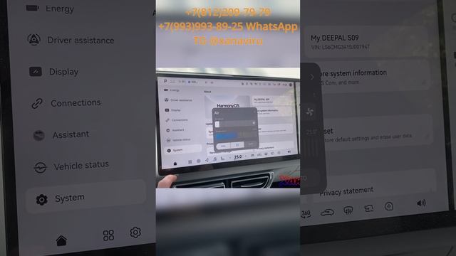Changan Deepal S09 - установка приложений,SIM 4G,диагностика (чтение\удаление ошибок, привязки и тд)