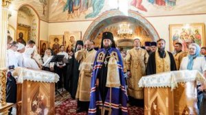 Архиерейское богослужение в Иоанно-Предтеченском храме г. Чехова
