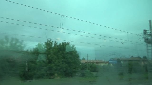 Милан Бергамо на электричке