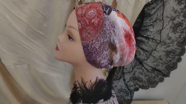 _Шёлковая бини арт.111219