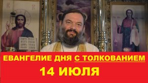 Евангелие дня 14 июля с толкованием. Священник Валерий Сосковец