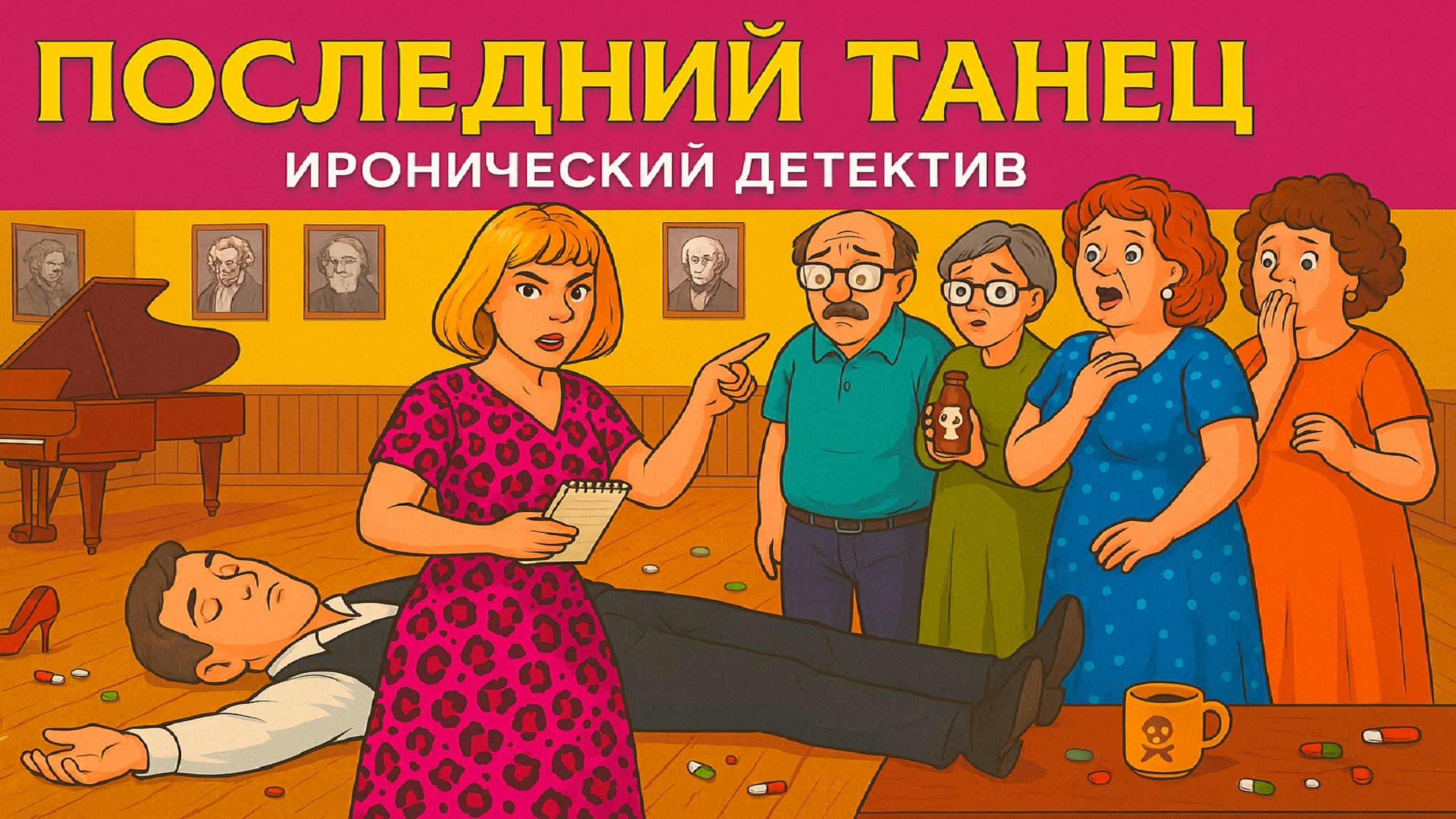 🔥 Иронический детектив. Последний танец
