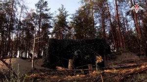 Боевая работа расчета Д-30 группировки войск «Днепр»
