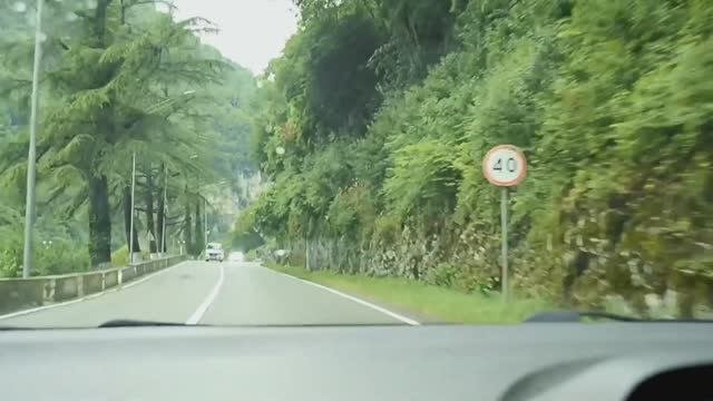 Дороги и природа Абхазии