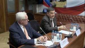 В ЕР ОБСУДИЛИ РОЛЬ ПАРЛАМЕНТСКОЙ ДИПЛОМАТИИ В КОНСОЛИДАЦИИ ЗДОРОВЫХ СИЛ МЕЖДУНАРОДНОГО СООБЩЕСТВА