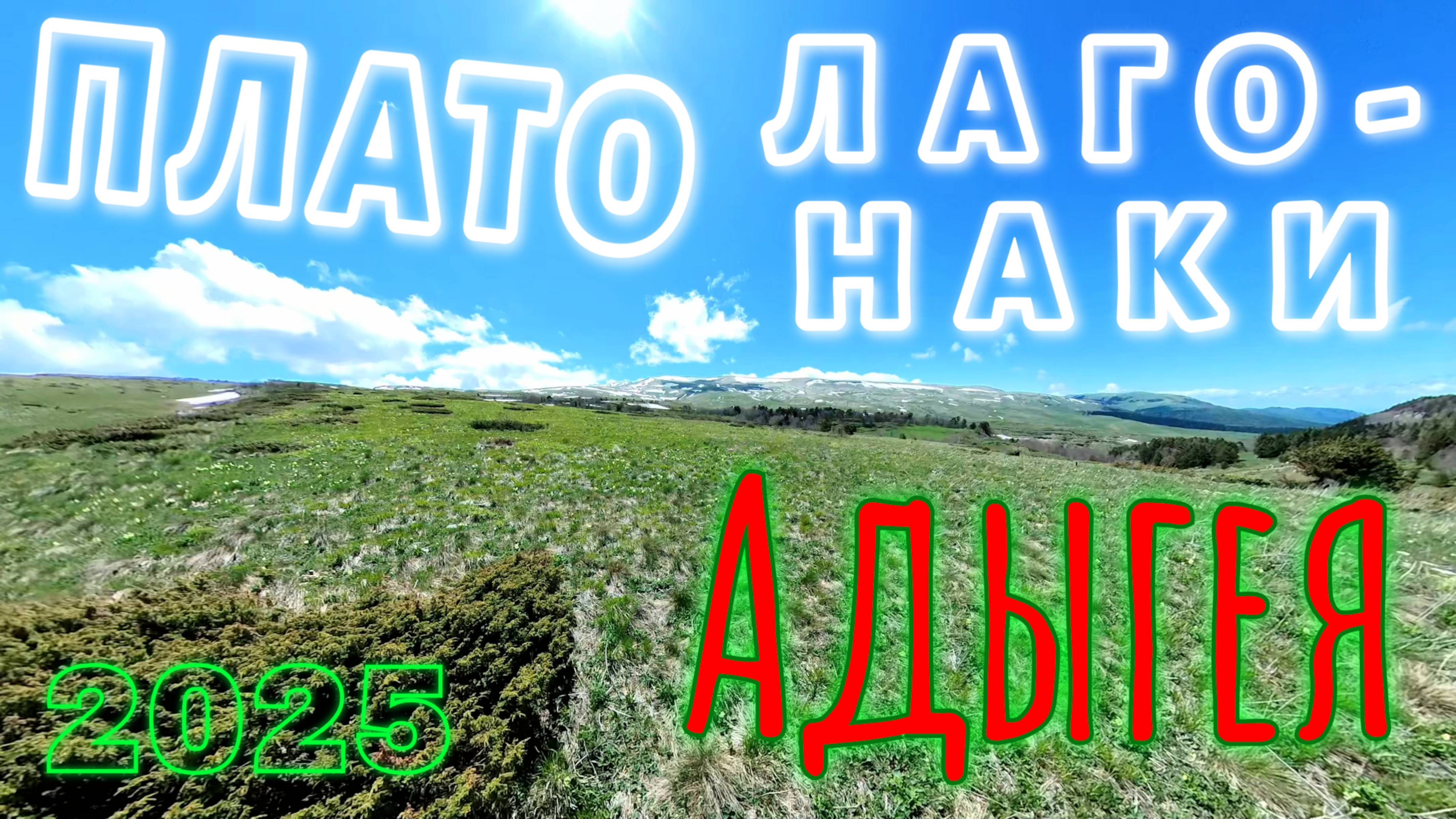 🌄 Лаго-Наки — Русские Альпы | Путешествие по горным лугам Адыгеи и дороге в облака