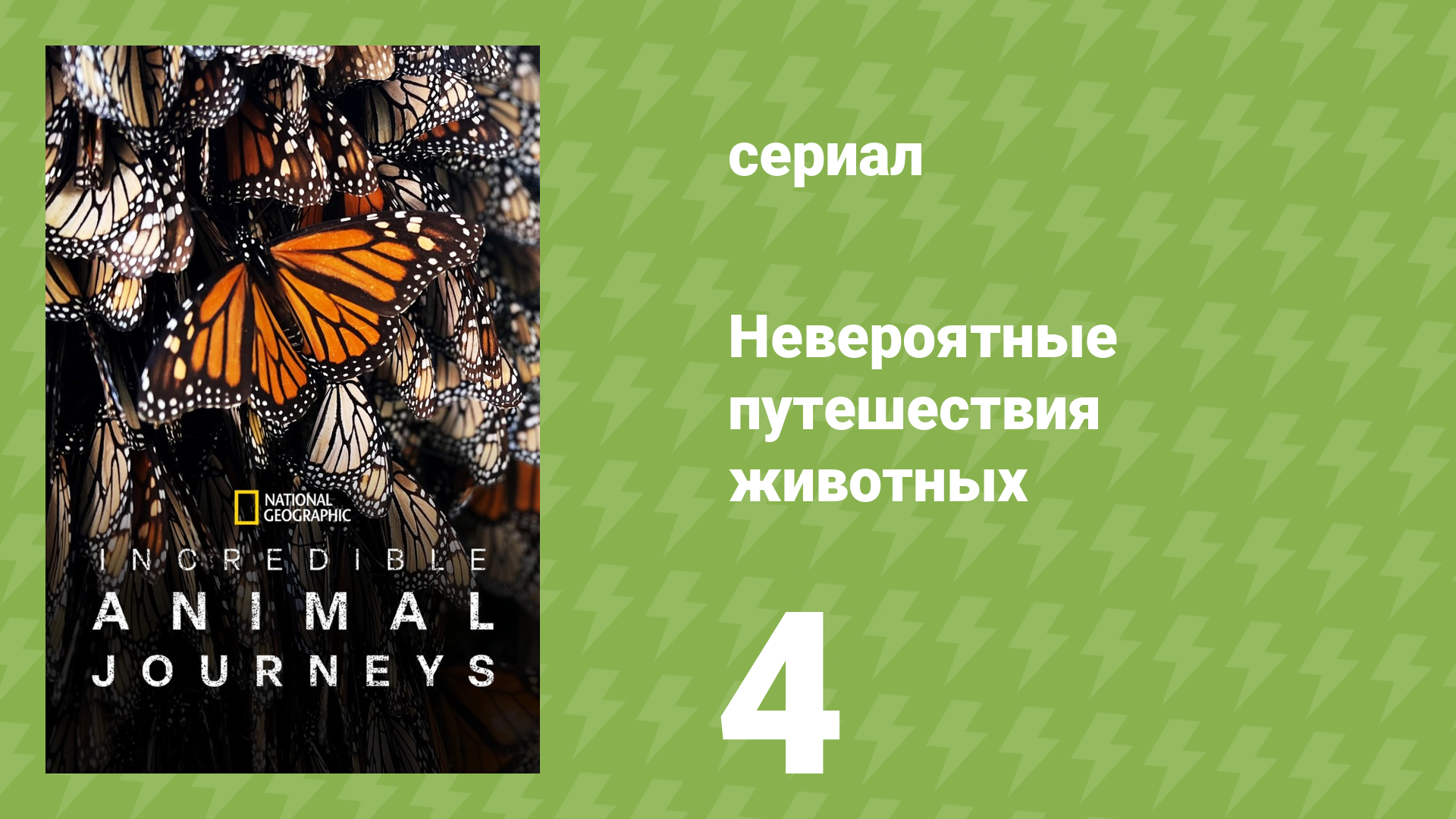 Невероятные путешествия животных 4 серия «Дом на краю земли» (документальный сериал, 2023)