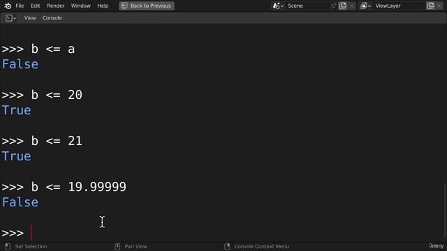 2_4. Comparison Operators