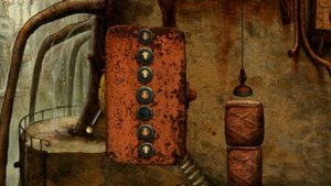 Часть 37 Прохождение игры Machinarium от Bak2ser Пытаемся поменять стрелки местами на рубильнике