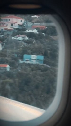 Самолетның Мадейрага төшүе / Приземление на Мадейре ✈️
