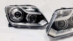 Volkswagen Transporter T7 модернизация света фар от Ledstudio