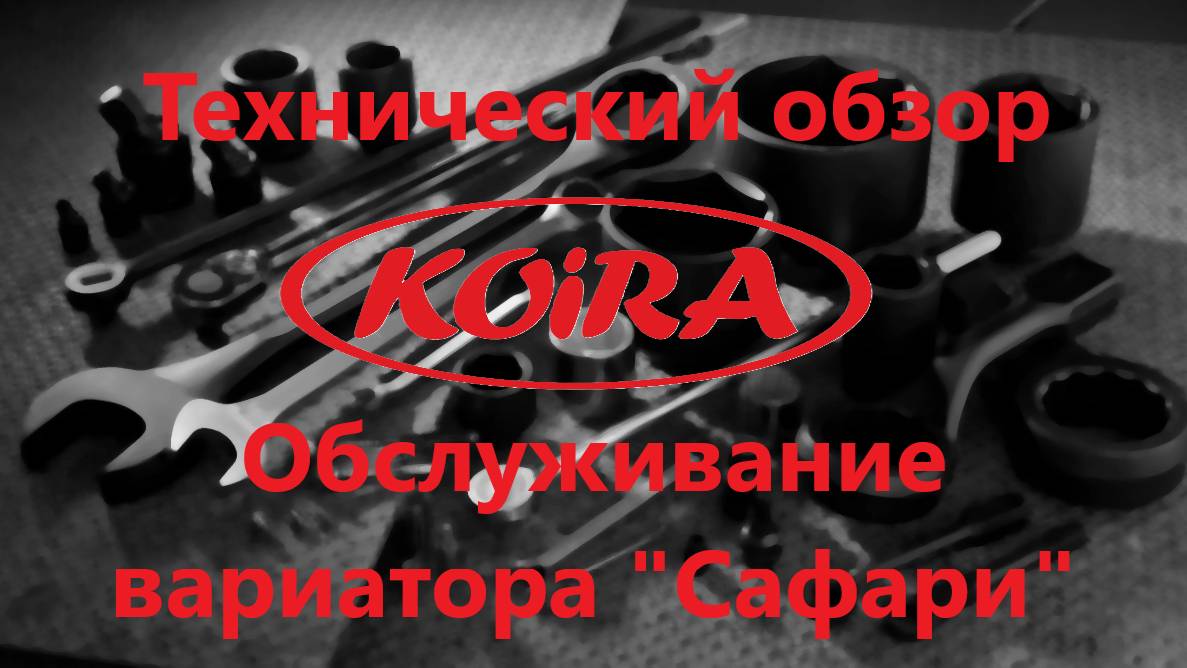 Обслуживание вариатора сафари устанавливаемого на Койра Богатырь