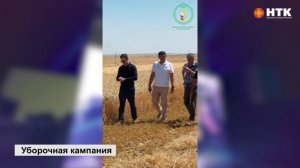 Аграрии республики продолжают уборку урожая