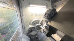 Расточка кольца нижнего уплотнения